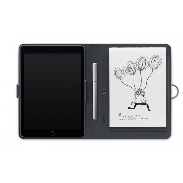 Bloco de Notas Digital Bamboo Spark Wacom Smartphone CDS600G ...