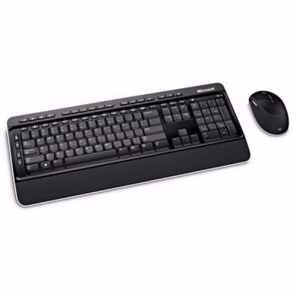 Teclado + Mouse Microsoft Wireless 3000 MFC-00006 - PRETO - Servidores ...